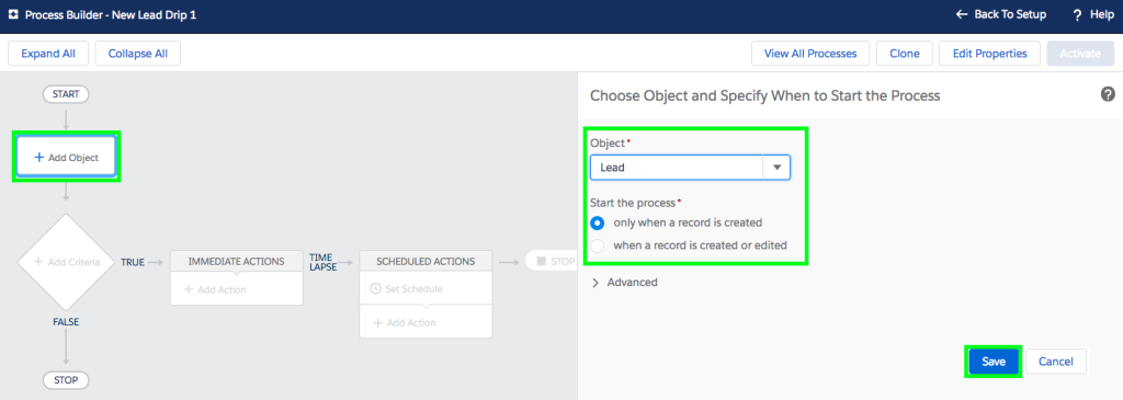 How to Setup Email Drip Campaign in Salesforce with the Workflow Processes and Process Builder