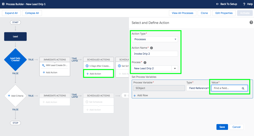 How to Setup Email Drip Campaign in Salesforce with the Workflow Processes and Process Builder